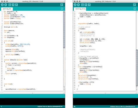 arduino code for cheeky objects adriano mescia