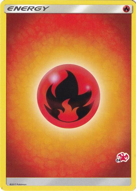 Fire Energy 24 Charizard Stamped Battle Academy Karta Pokemon
