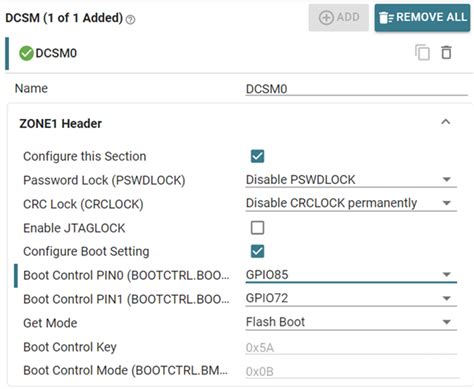 TMS F D F D Standalone And Emulation Boot From Flash C Microcontrollers Forum
