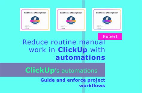 Make A Prototype Of Clickup Workflow Automations By Dmitriisalespm