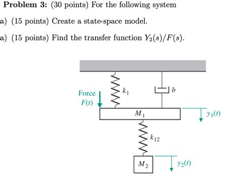 solved problem 3 30 points for the following system a