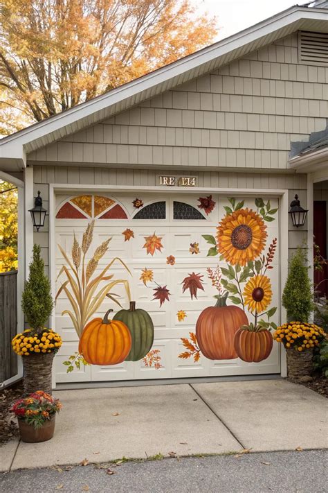 16 Garage Door Cover Ideas Simple Ways To Refresh Your Curb Appeal