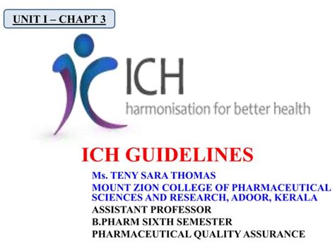Ich And Ich Guidelines Pptx
