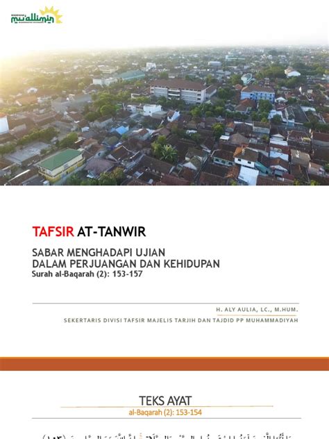 Tafsir Al Baqarah Ayat 153 157 Pdf