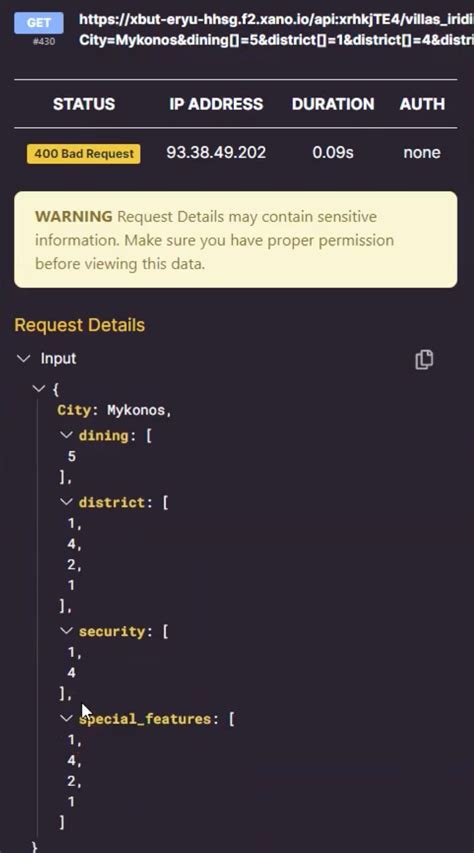 Get Request Creating Problems On Xano Ask Us Anything Weweb Community