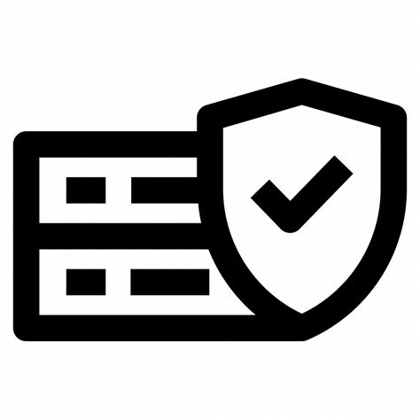 Secure Server Internet Firewall Cloud Computing Icon Download On