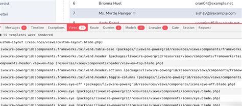 Bug Huge Number Of Views Recorded By Debugbar · Issue 822 · Power