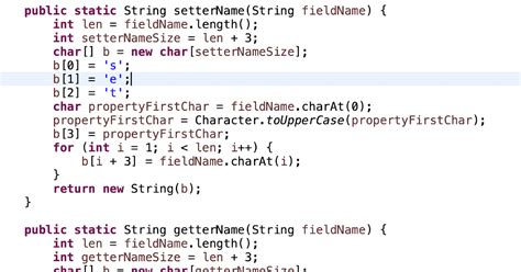 programming for beginners utility class to generate getter and setter
