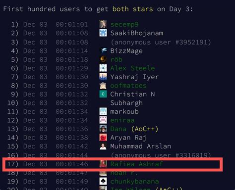 Rafiea Ashraf On Linkedin Adventofcode Codingchallenge Top100