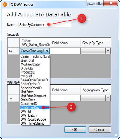 How To Create An Aggregate Table TimeXtender Support