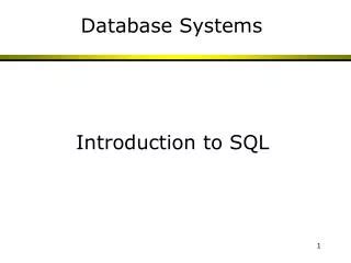 PPT Introduction To SQL PowerPoint Presentation Free Download ID 5057580