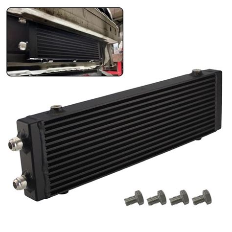 Universal Dual Pass Bar And Plate Oil Cooler 185x55x158 Core Large