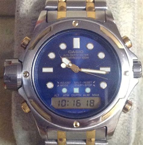 Casio Alti Depth Meter Herrenuhr Quartz 47 Mm Gebraucht In Oftringen Für Chf 77 Nur