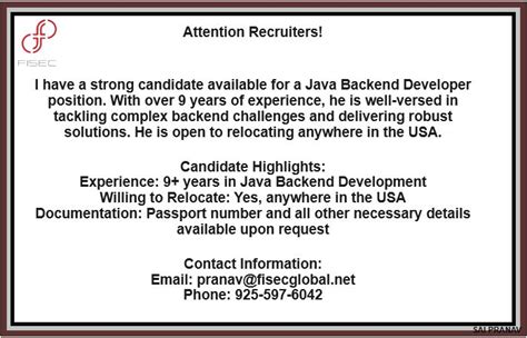 sai pranav paturi on linkedin attention recruiters not for bench