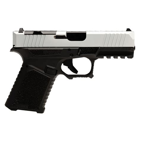 Complete Slide For Glock 19 Gen 3 Stiffler Mfg White Cerakote Slide