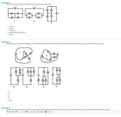 Solved Which Of The Three Circuits Shown Below If Any A