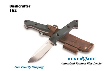 Benchmade 162 Bushcrafter Fixed Blade Knife Drop Point