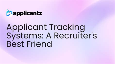 Applicant Tracking Systems A Recruiters Best Friend Applicantz Free Applicant Tracking
