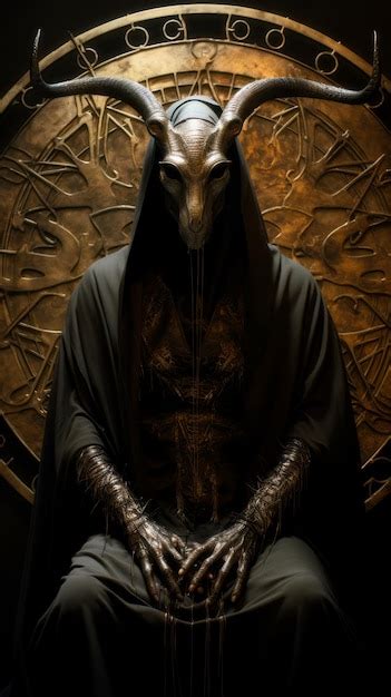 Premium Ai Image The Cult Of Moloch In Dark Environment 100