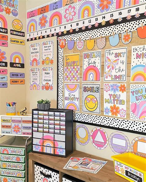 Rainbow Brights Classroom Decor Bundle Artofit