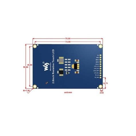Waveshare 240320 General 2inch IPS LCD Display Module