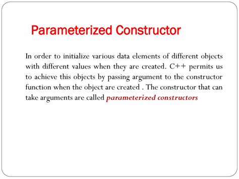 Constructors And Destructors Ppt Download