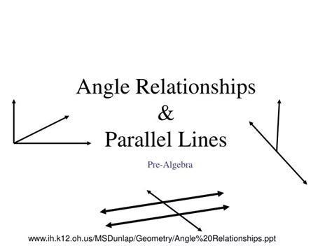 PPT Angle Relationships Parallel Lines PowerPoint Presentation ID