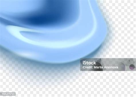액체 흐름 질감 파란색 물질 흐름의 방울 디자인 용도의 3d 일러스트로 천연 제품 현실적인 벡터 액체 배경입니다 떨어지는 물 젤 추상 배경 0명에 대한 스톡 벡터 아트 및