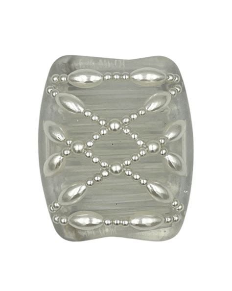 New Small Pearl White Clear Combs Hair Magic Original
