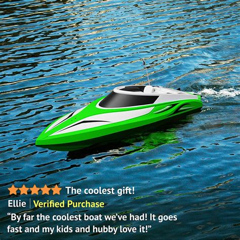 Force1 Velocity Fast Rc Boat Remote Control Boat For Pools And Lakes