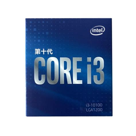 For Intel Core Lga1200 I3 10100f 3.3 Ghz 4 Cores 8 Thread Cpu Processor ...