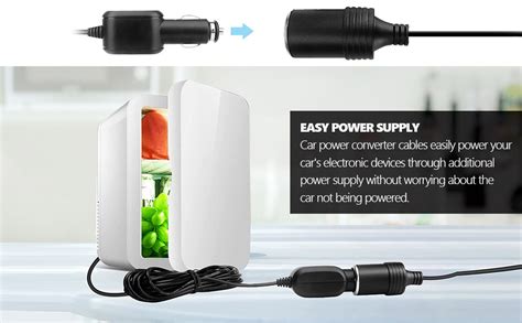 Amazon Com V USB C Male To V Car Cigarette Lighter Socket Female Converter Power Adapter