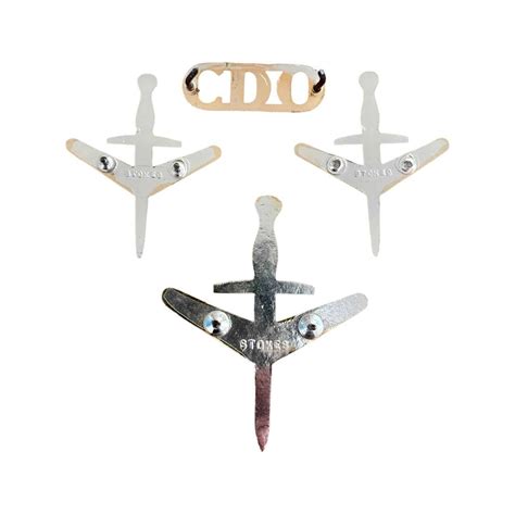 1st Commando Regiment Badge Set Maker Marked A308 Allied Militaria