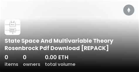 State Space And Multivariable Theory Rosenbrock Pdf Download [repack