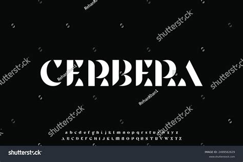 Luxury Sharp Serif Display Font Vector Stock Vector Royalty Free 2499562629 Shutterstock