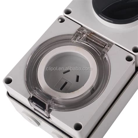Australia Ip66 Socket Switch Industrial Durable Waterproof 500v 32a 4pin Switch Socket Outlet