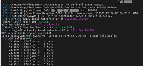AM2432 PRU Ethernet Can Not Ping From PC Arm Based Microcontrollers Forum Arm Based