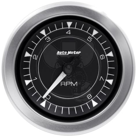 Au8197 Autometer Chrono 3 38 In Dash Tachometer 0 10000 Rpm