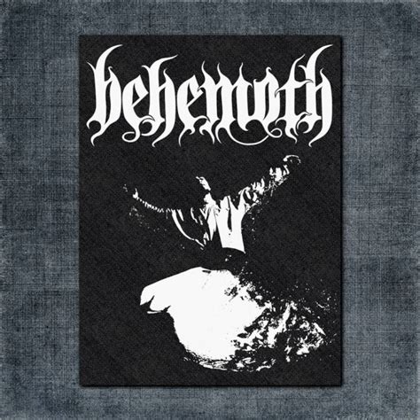 Behemoth Back Patch Behemoth Artwork Big Back Patch Hobbyware Shop