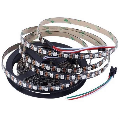 Wspixel Ws2812b Non Waterproof 60 Pixel 1m Addressable Pixel Strip For Arduino 1 Meter Strips