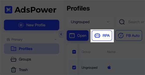 Feature Intro RPA User Guide AdsPower