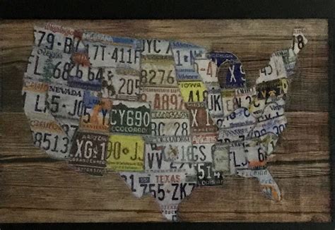 Map Of License Plates