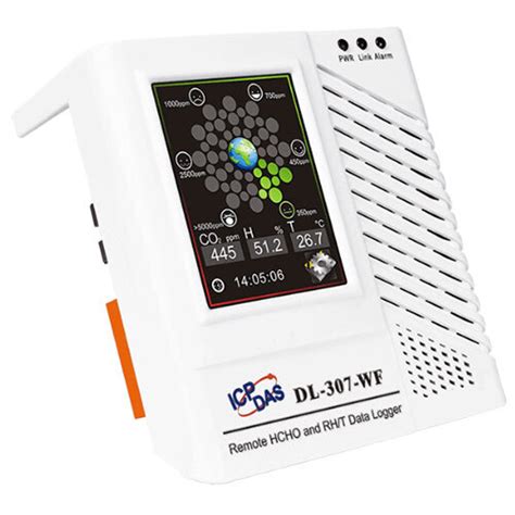 Dl 307 Wf Remote Hcho Temperature Humidity Dew Point Data Logger With Safety Alarm Rs 485