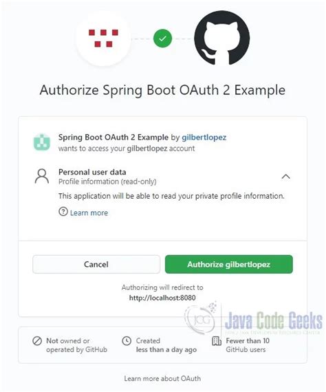Spring Boot And Oauth Tutorial Java Code Geeks