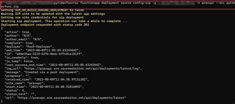 Azure Function Confusion About Remote Build And Run From Package