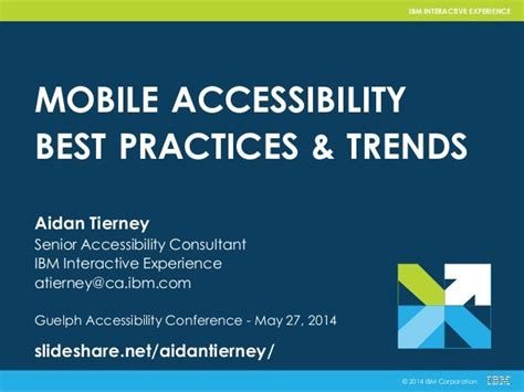Mobile Accessibility Best Practices And Trends