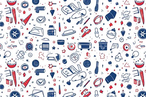 premium vector school symbols repeat pattern