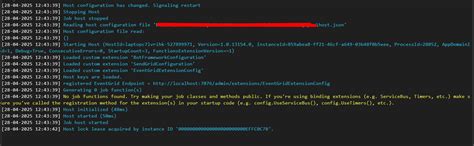 C Azure Functions V1 On Net Framework 48 Timertrigger Isnt Discovered No Job Functions