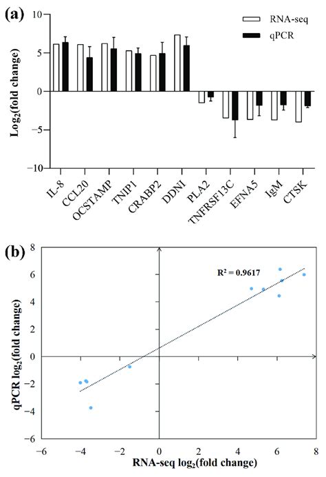 A Comparative Analysis Of RNA Seq Data And QPCR At The Transcript Download Scientific Diagram