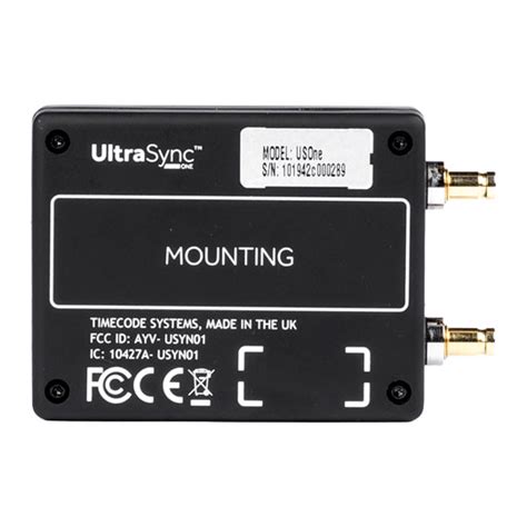 Atomos UltraSync ONE Timecode And Genlock LN149269 AOATOMSYON01ROW SCAN UK